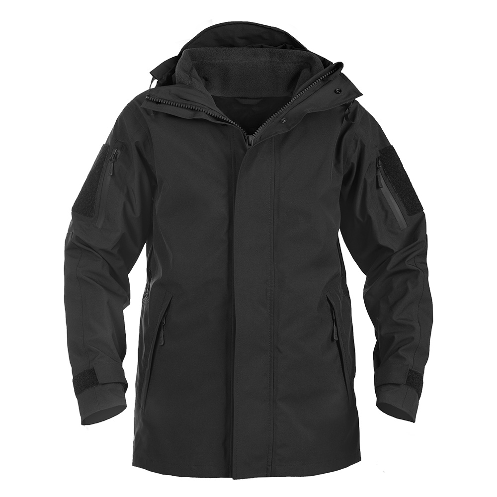 Mil-Tec - ECWCS Rain Jacket Gen. II - Black | Felddepot